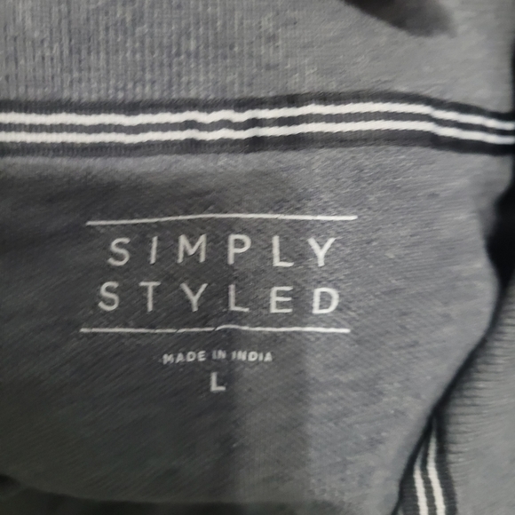 Simply Styled | Shirts | Mens Simply Styled Polo L | Poshmark